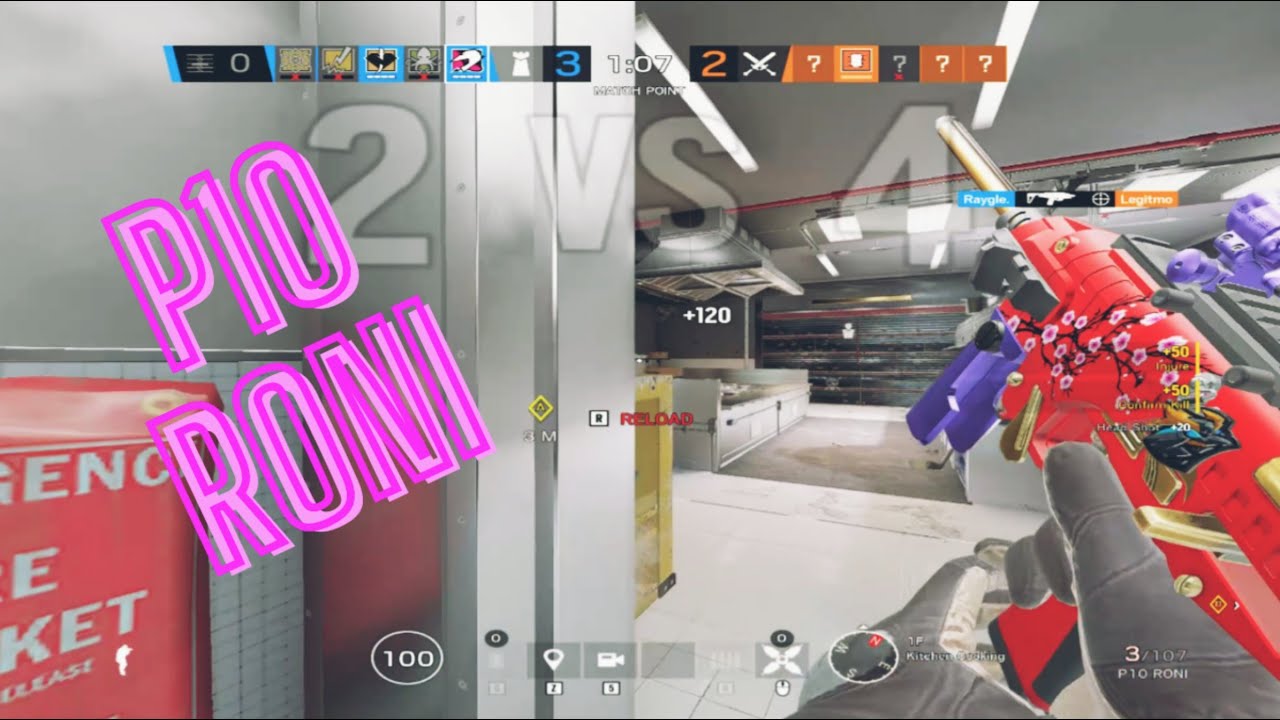 P10 Roni Destruction | Rainbow Six Siege Highlight #8 - YouTube