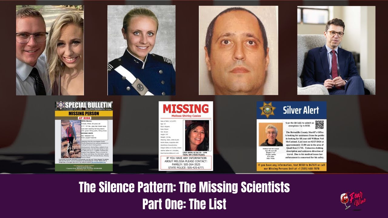 The Silence Pattern: The Missing Scientists - Part One: The List - YouTube