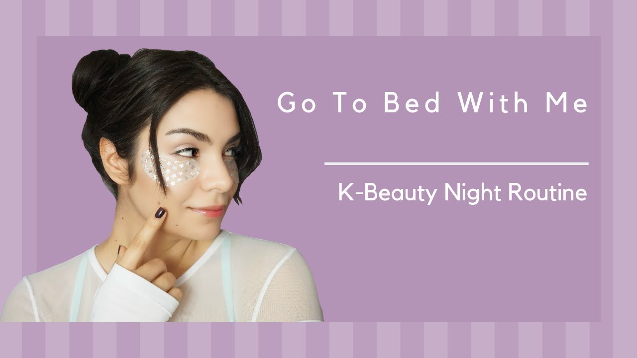 Go To Bed With Me! | Night Time K-Beauty Routine with Retinol - YouTube