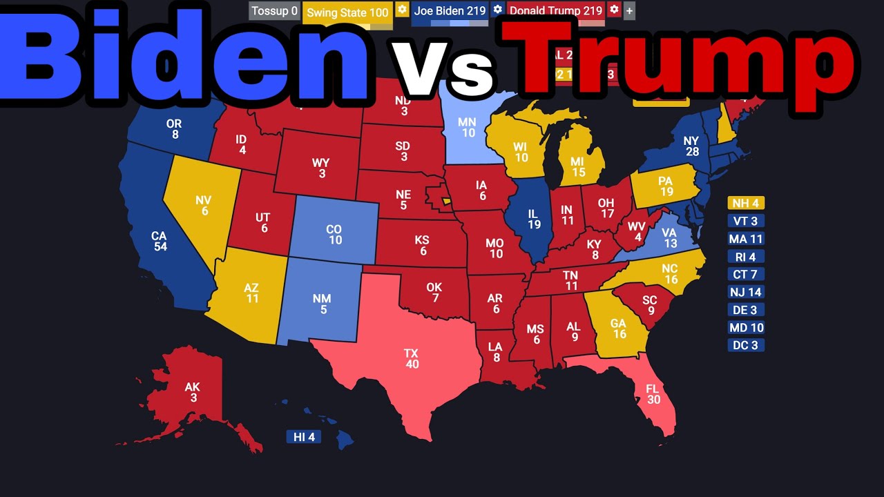 Joe Biden Vs Donald Trump, 2024 Election Prediction (May 2022) - YouTube