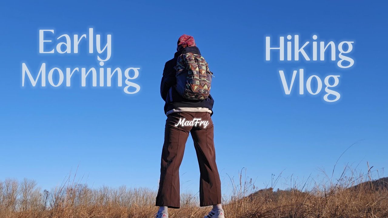 Early Morning Hiking Vlog!! (Energetic, silly and fulfilling hike ...