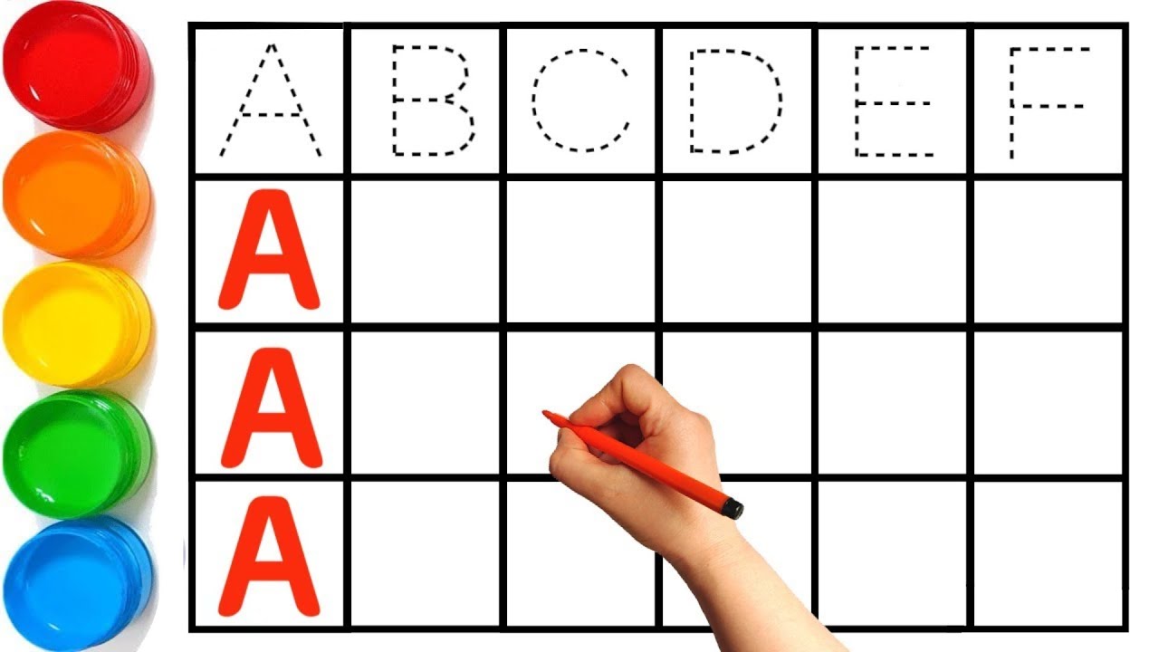 Alphabet Adventure Trace, Draw, and Discover A to Z | Easy Draw and ...