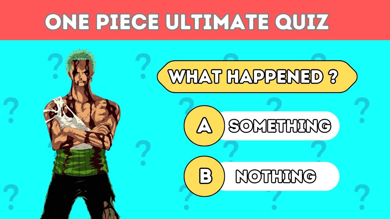 "Test Your One Piece Knowledge: The Ultimate Straw Hat Crew Quiz ...