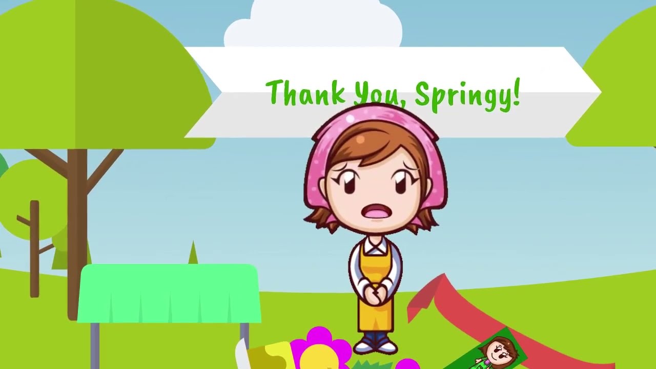Cooking Mama Shorts - Springy's Thank-You Party Is All Messed Up - YouTube
