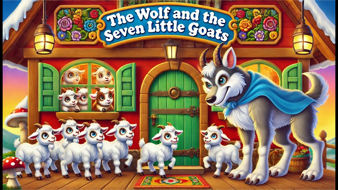 Wolf and The Seven Little Goats bedtime stories for kids ...
