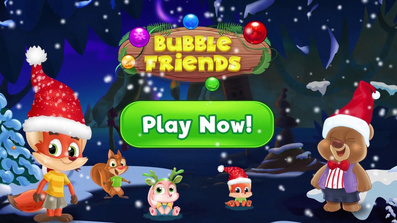 Bubble Friends Christmas - YouTube