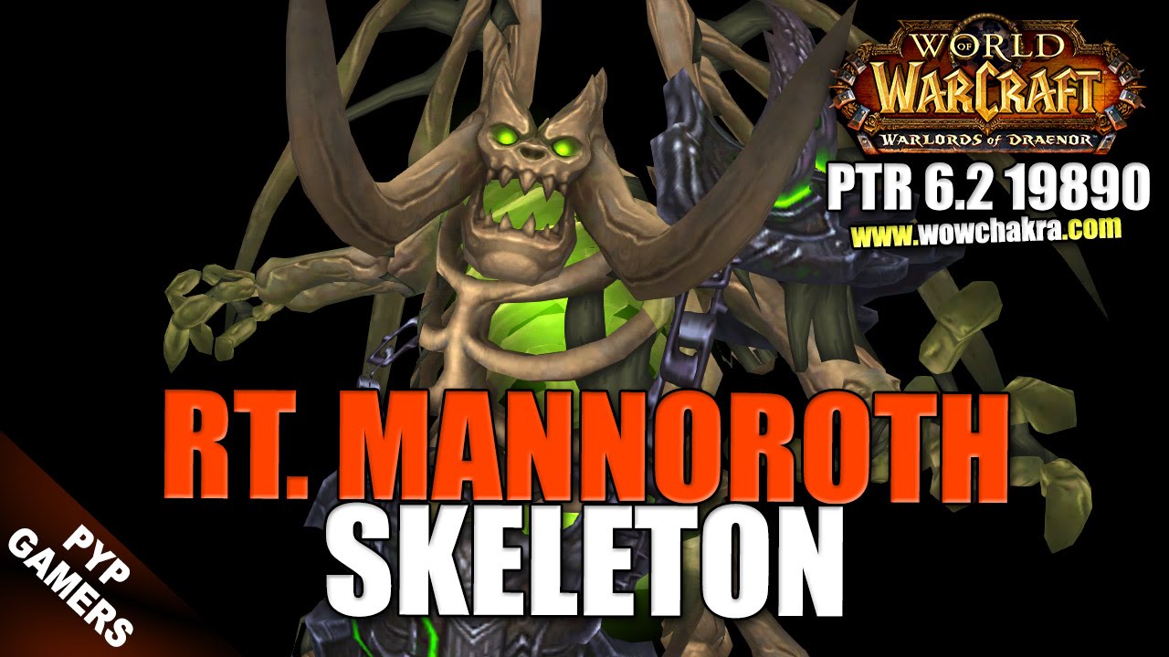 Reanimated Mannoroth Skeleton model - Warlords of Draenor PTR Patch 6.2 ...