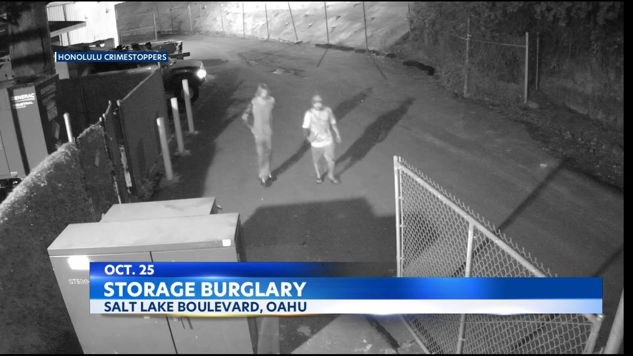 Honolulu Crimestoppers on the latest suspects at-large - YouTube