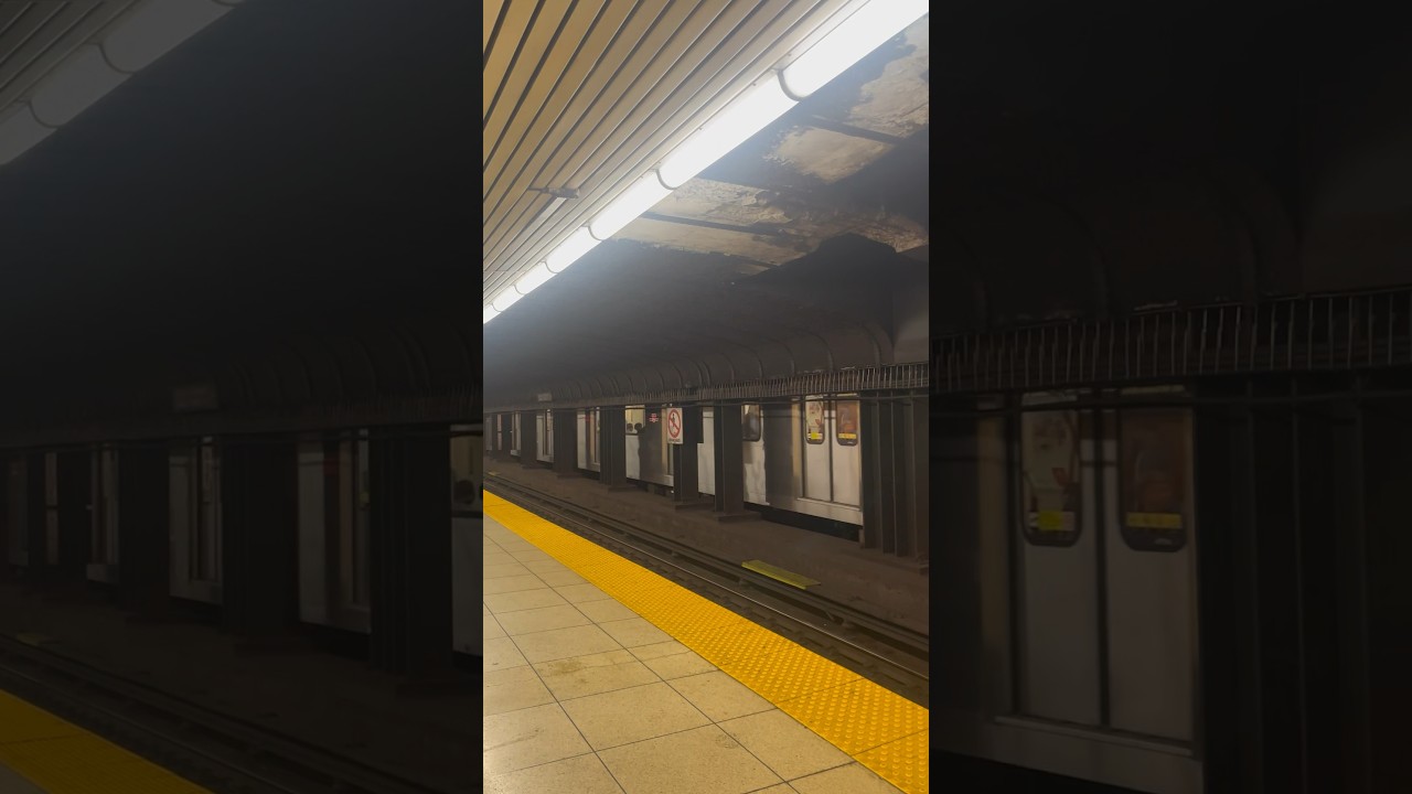 Toronto TTC Subway Train Arriving at St Clair Station 4/11/2024 - YouTube