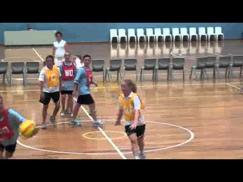 PSSA State Netball Final NSW Q3 - YouTube