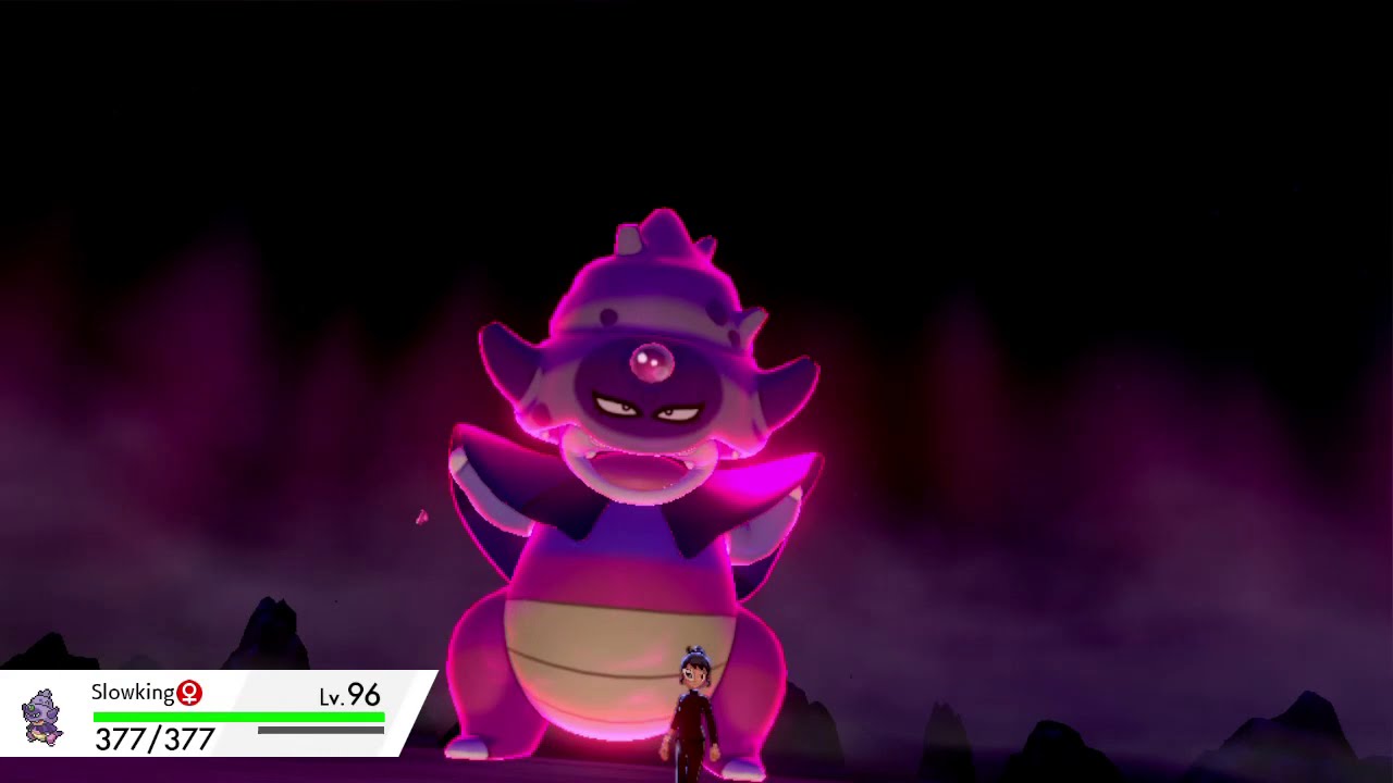Dynamax Galarian Slowking Cry - YouTube