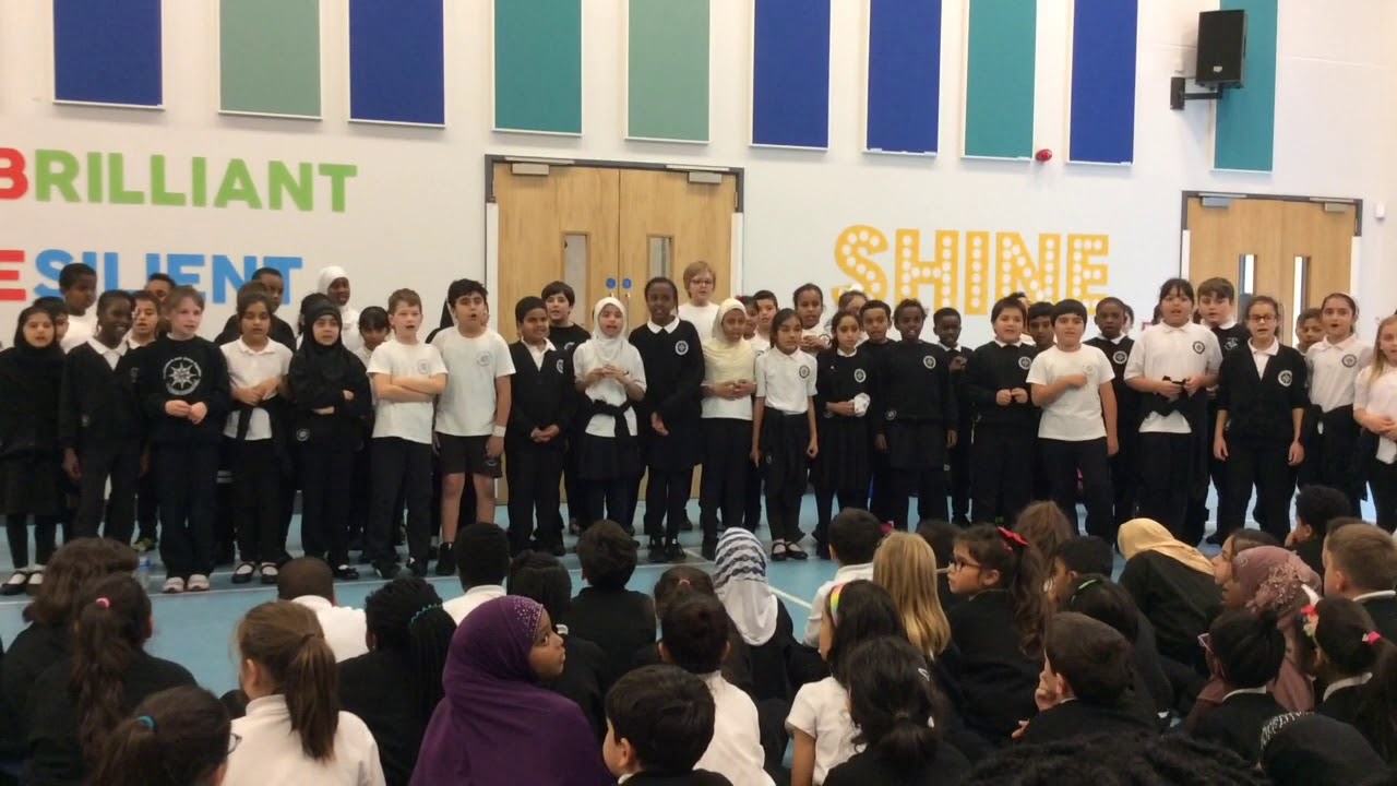 Singing assembly - YouTube