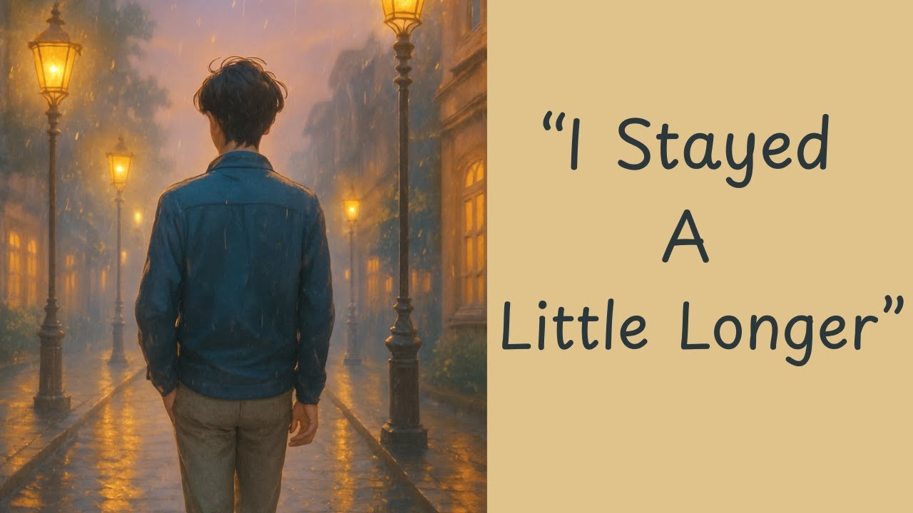 "I STAYED A LITTLE LONGER"@GrooveGalaxy-u3y - YouTube