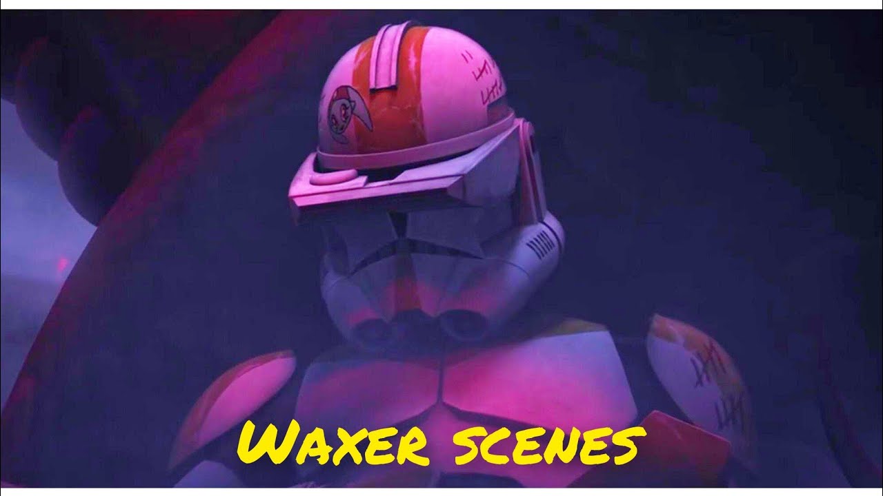 All clone lieutenant Waxer scenes - The Clone Wars - YouTube