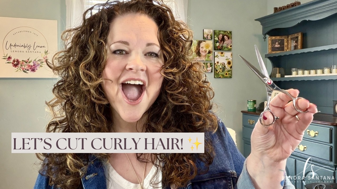 187 How To Cut Your Curly Hair - YouTube