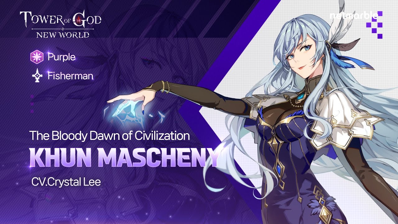 [Tower of God: New World] Character Introduction - Khun Mascheny Zahard - YouTube