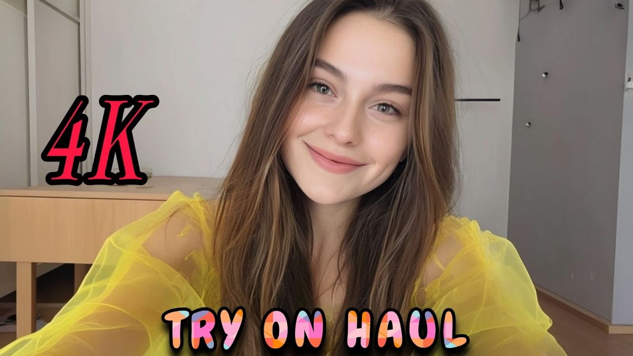 4K Wet vs dry Outfit Try On Haul 2025 | Try On Haul Lingerie ...