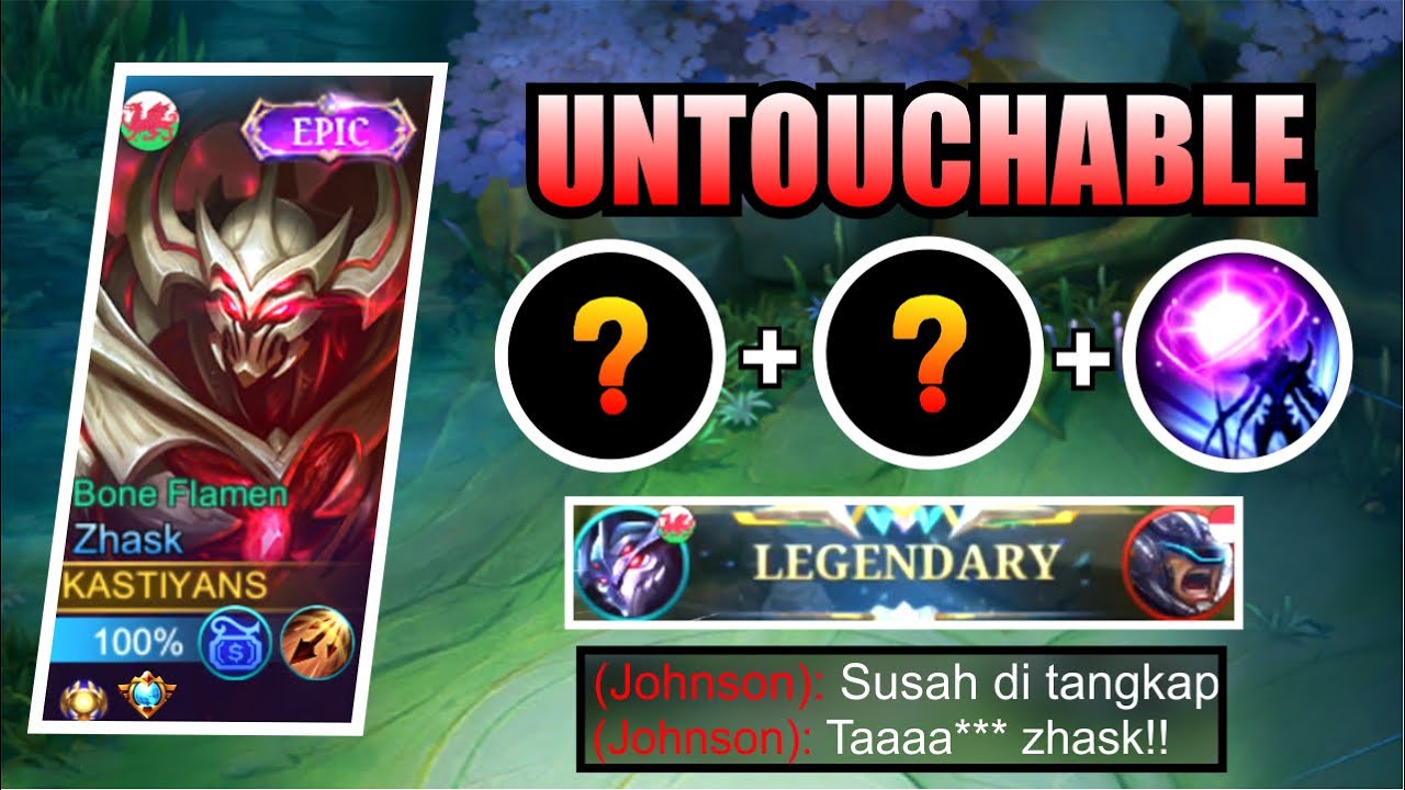 CATCH ME IF YOU CAN!!😛 ZHASK SUPER UNTOUCHABLE BUILD GAMEPLAY TUTORIAL ...