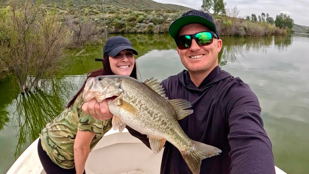 Spring Largemouth Bass Fishing in California! - YouTube