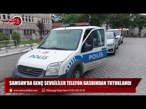 Biber gazı sıkıp astsubayın telefonunu gasp ettiler! Genç sevgililer tutuklandı