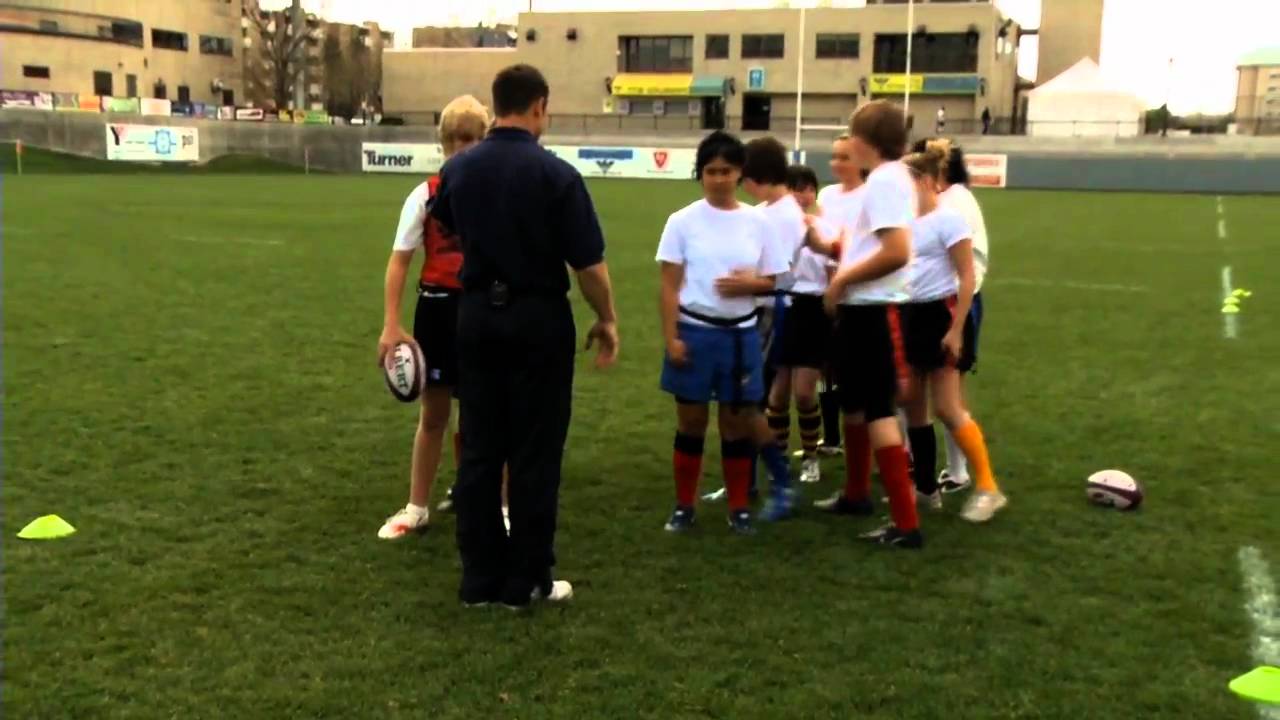 Rookie Rugby - 1 v 1 and 2 v 2 - YouTube