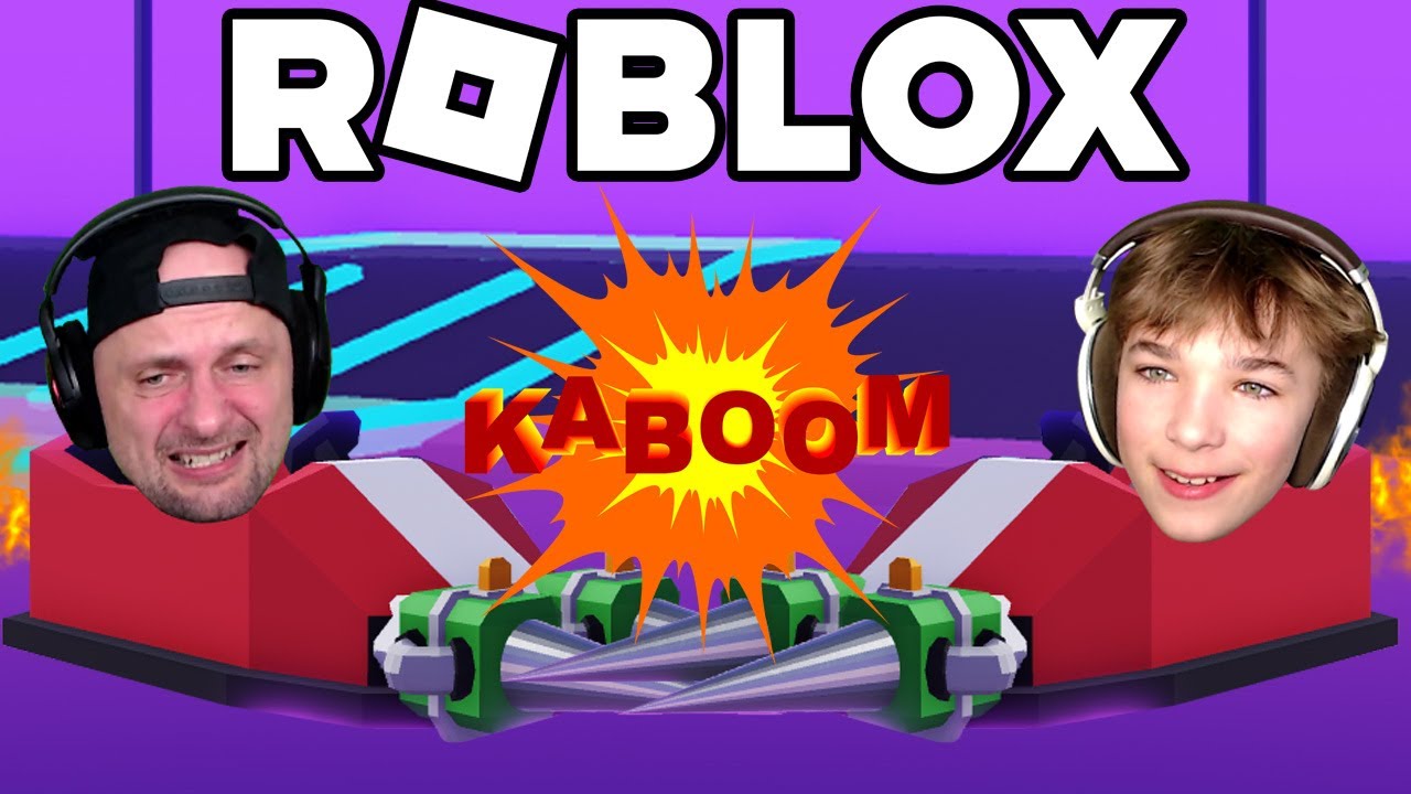 Death Bumper Car in Roblox 🏎️ Blox4Fun Team Making Chaos inside ...