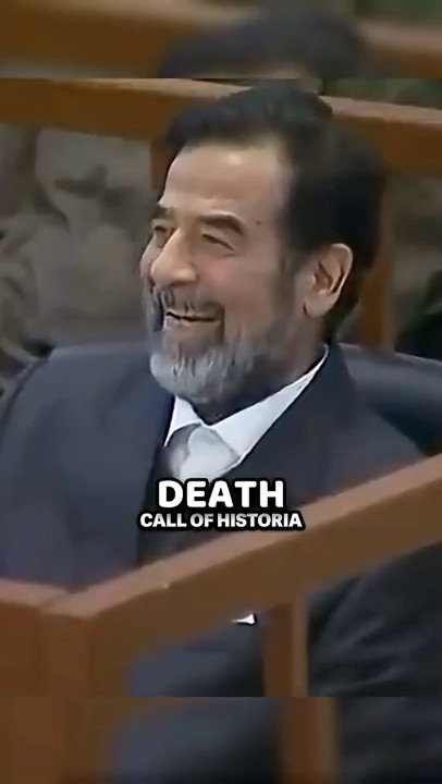 Saddam’s Live Reaction to His Death Sentence! 🤯😢 - YouTube