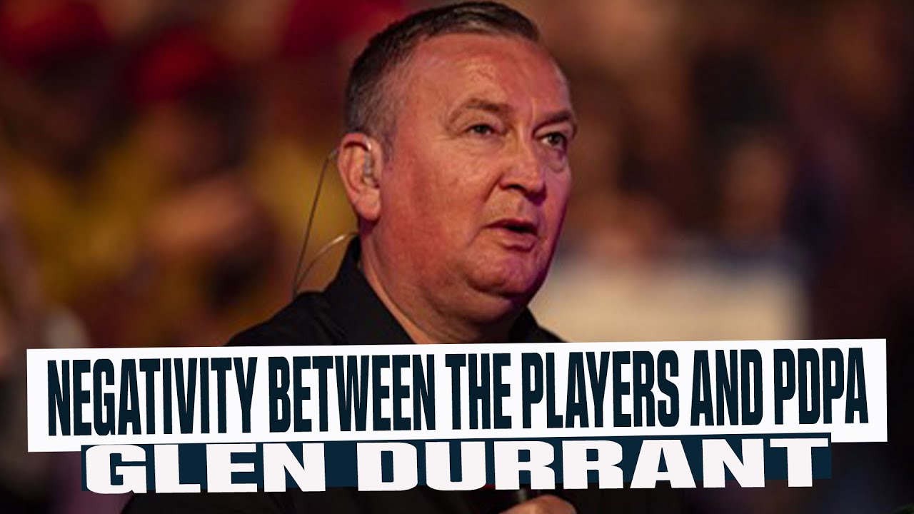 "I RESONATE WITH THE COMPLAINTS" GLEN DURRANT ADDRESSES THE NEGATIVITY ...