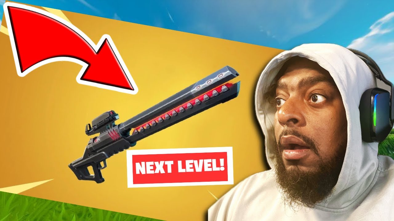 Fortnite Rail Gun Vs Boss - YouTube