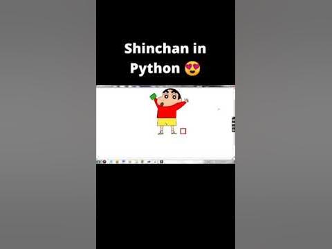 Shinchan in Python Coding 😍 | Python Programming - YouTube