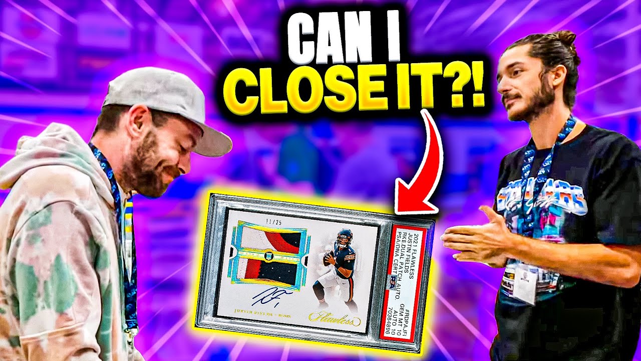 $25,000+ DEALS at the Midwest Monster Sports Cards Show - YouTube