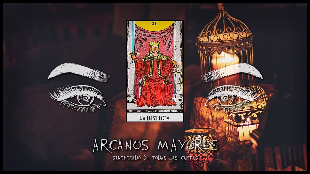 🔹 LA JUSTICIA TAROT 🔮 Significado de la Carta Arcano Mayor en Español ...