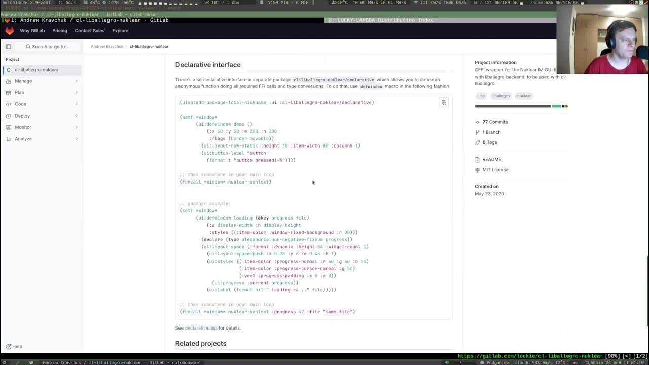 Lisp Game Engine Devlog 4 Youtube