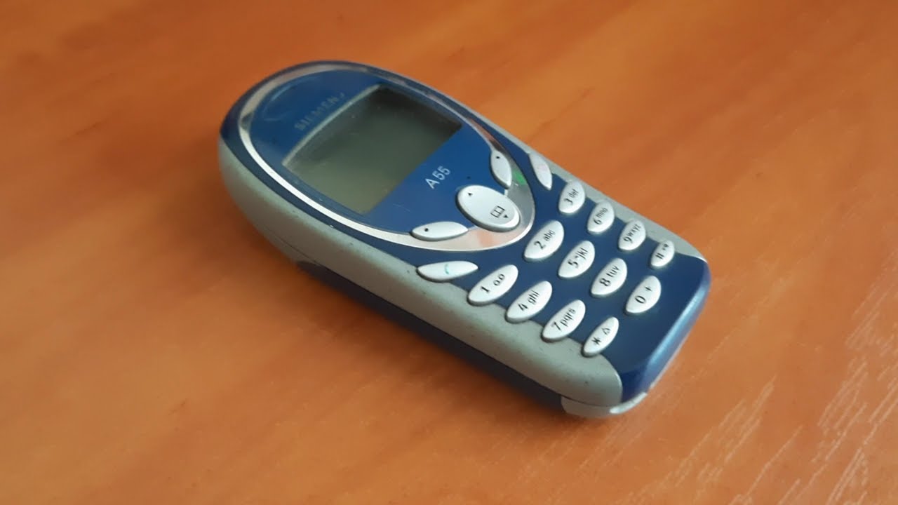 Siemens A55 Incoming Call - YouTube