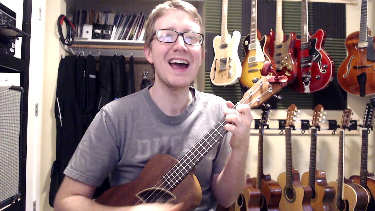 Hound Dog Ukulele Play-Along - Key of C - 1 Stum/Chord - YouTube