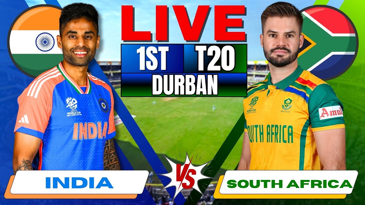 🔴 Live: India vs South Africa 1st T20 , Live Match Score & Commentary ...