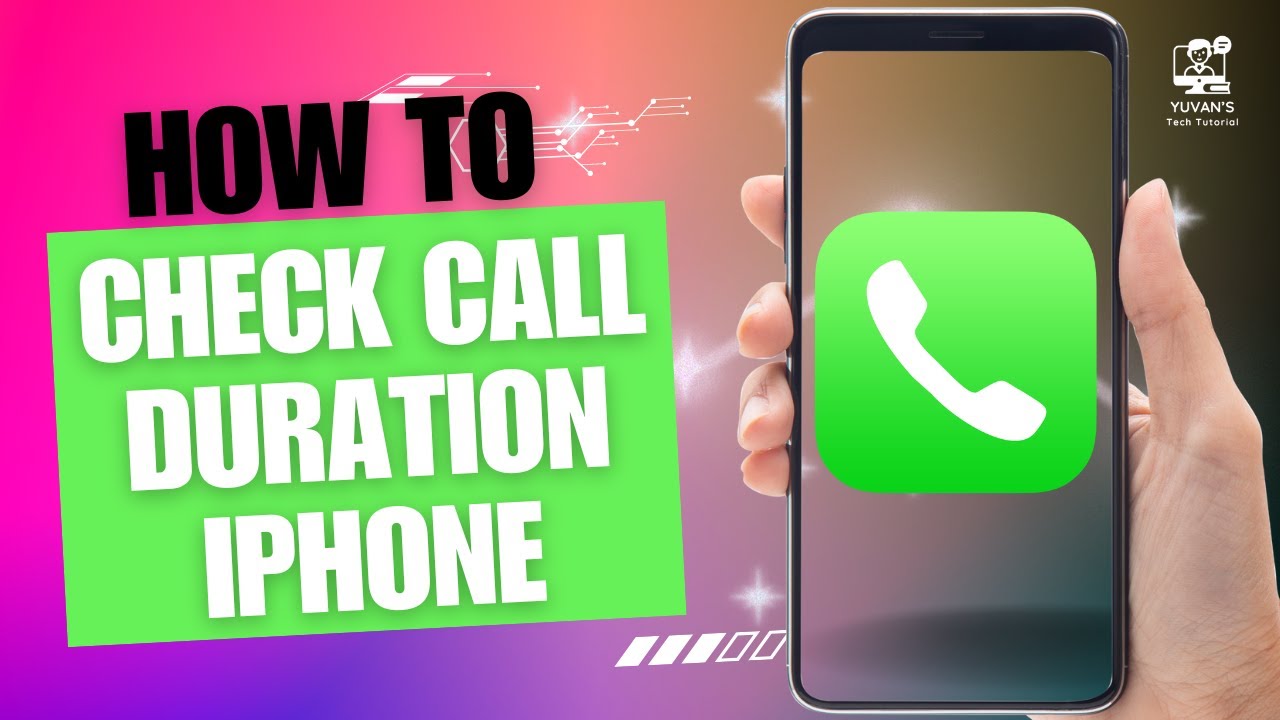 How To Check Call Duration in iPhone 2024 | Call duration Guide - YouTube