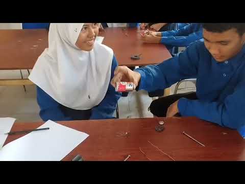 Praktik Cara Membuat Magnet - YouTube