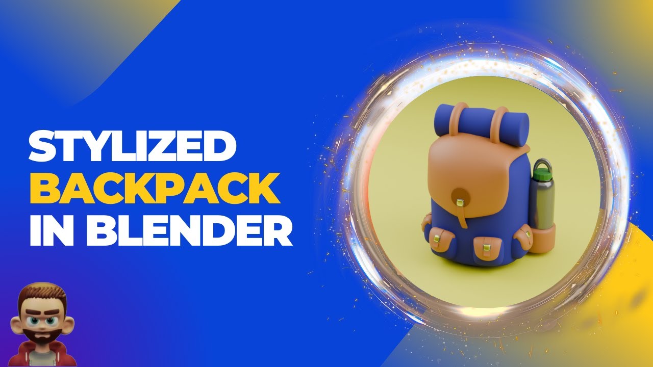 Blender for Beginners: Model an Elegant Stylized Backpack in 25 mins ...
