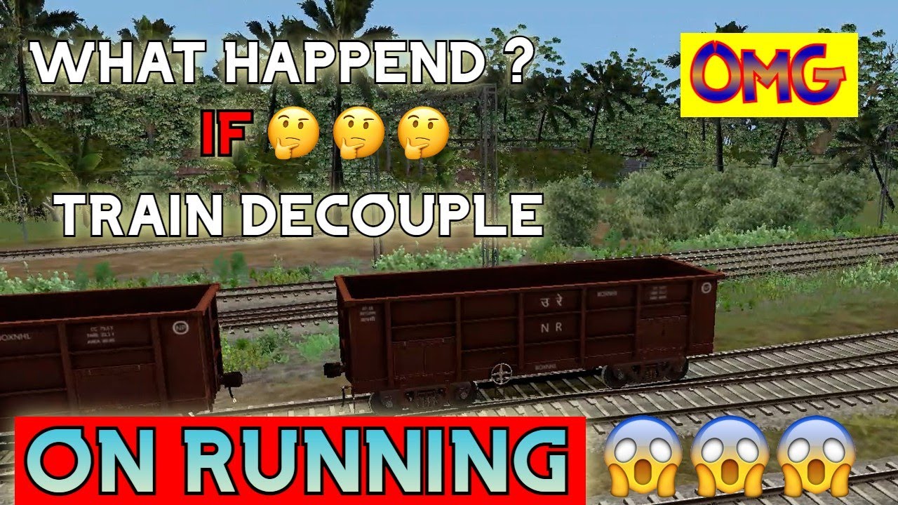 What Happened If Train Decouple The Bogies In Running Status | Live ...