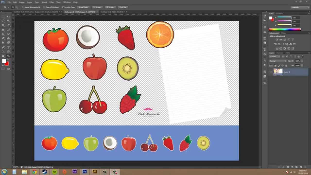 Photoshop CS6 Tutorial - 153 - Raster vs Vector Images - YouTube