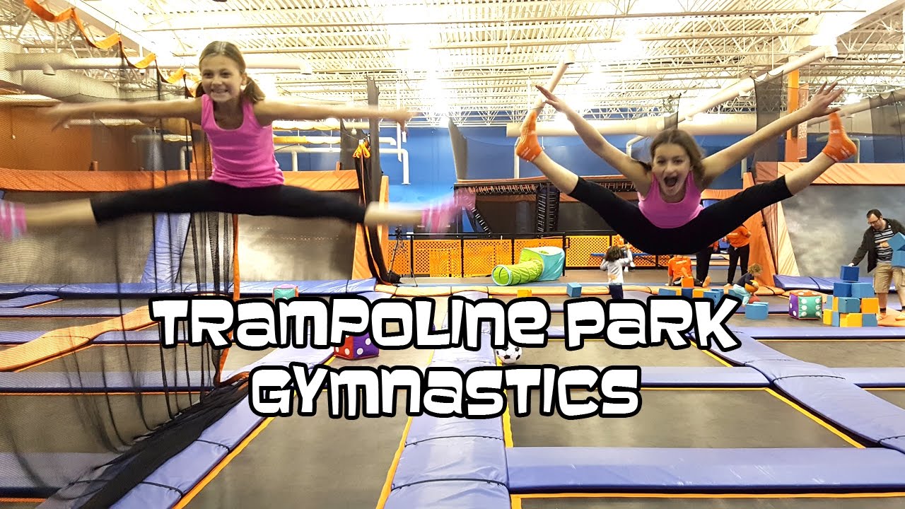Gymnastics Routines At The Trampoline Park | Bethany G - YouTube