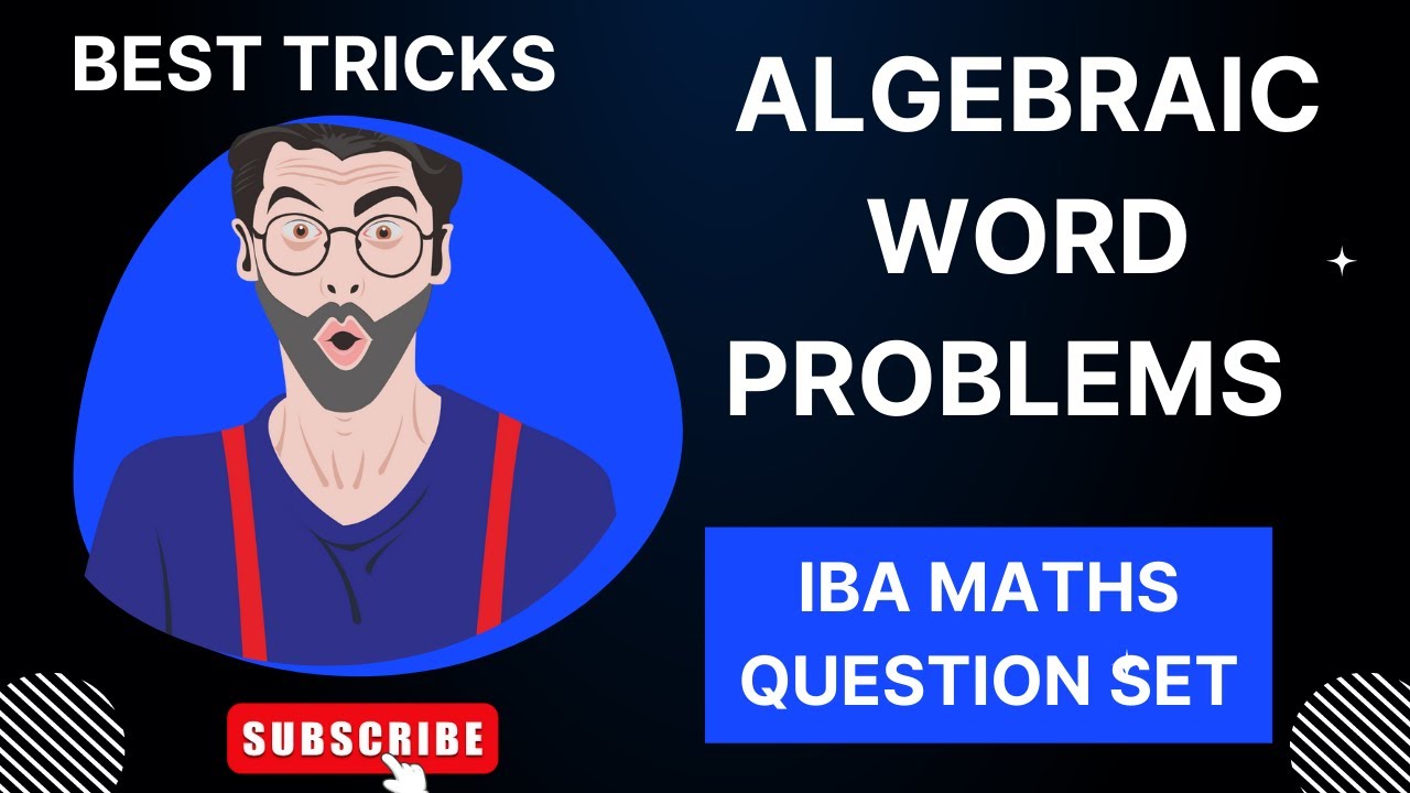 Math Word Problems | IBA Karachi Entry test preparation | Word Problems ...