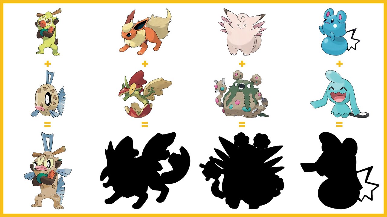 Pokemon Fusion Compilation #380 | Wynaut | Azurill | Garbodor ...