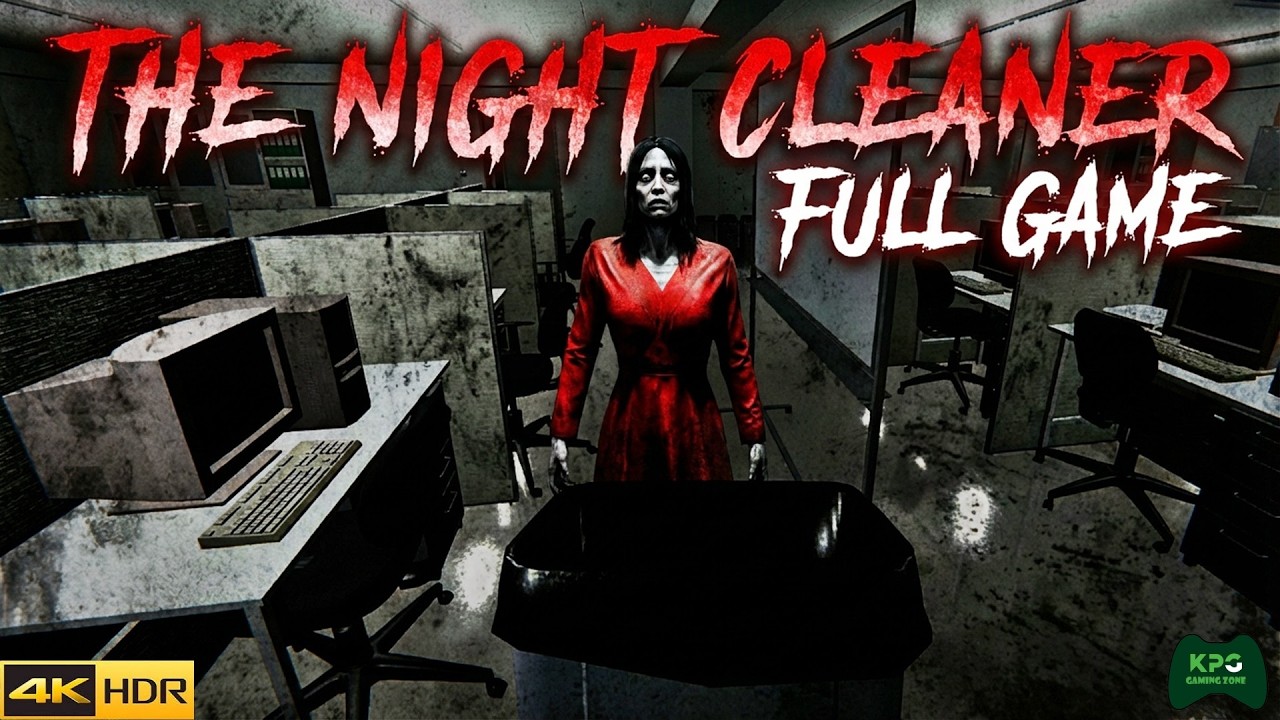 The Night Cleaner - Full Gameplay Walkthrough 4K 2160p 60FPS Ultra HD ...