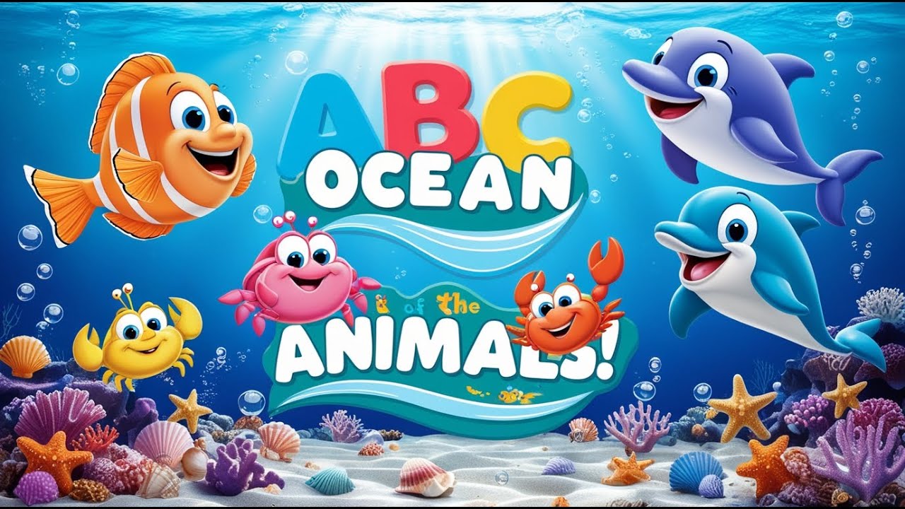 Under the Sea! 🐠 ABC Ocean Animals for Kids - YouTube