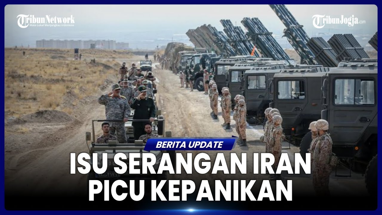 KABAR IRAN SEGERA SERANG ISRAEL, AS LANGSUNG KELUARKAN PERNYATAAN ...
