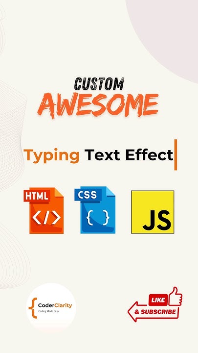Typing Text Effect Html Css Coding Javascript Shortsvideo Shortvideo Shorts Short Youtube