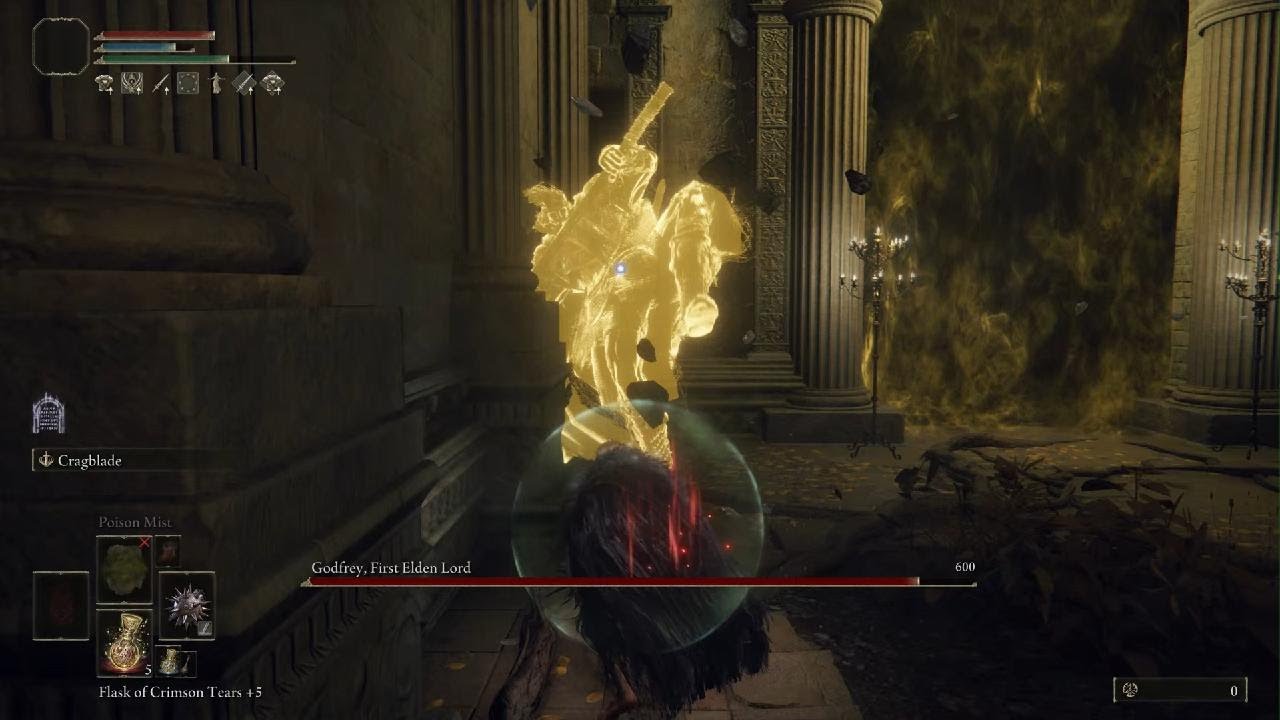 ELDEN RING rl1 luck 100 - YouTube