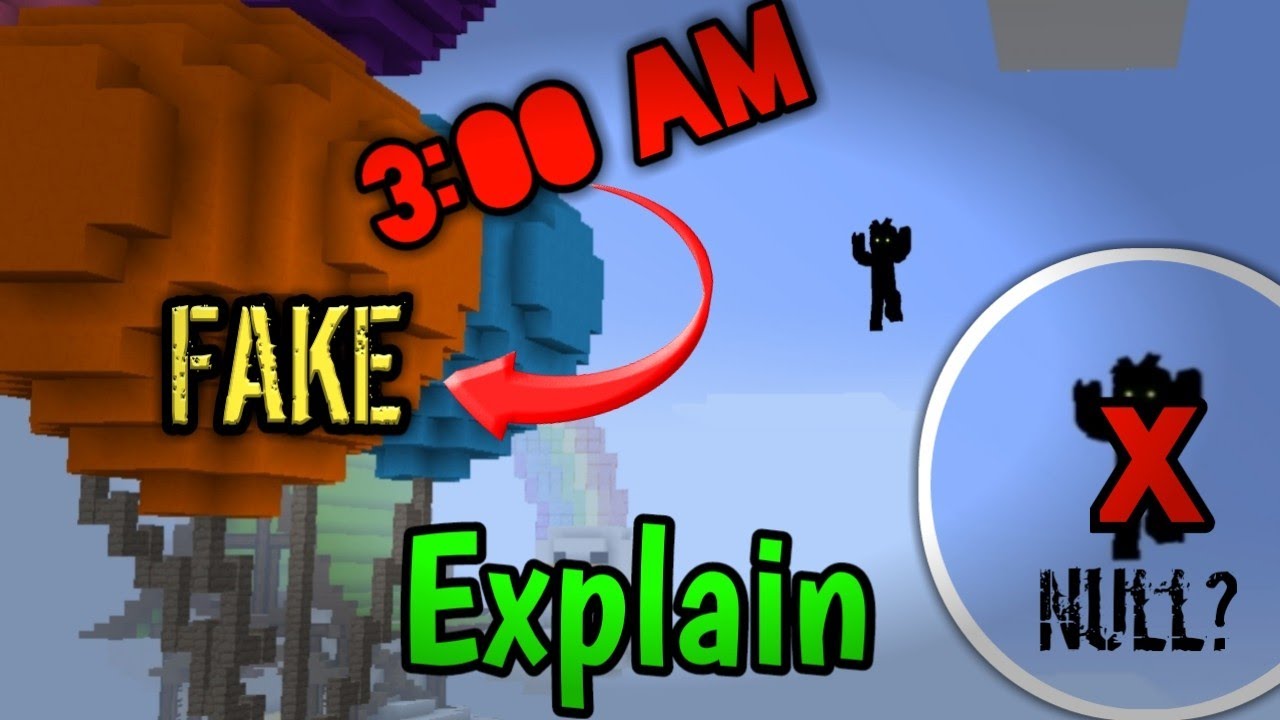 Blockman Go "Null 3:00 AM IS FAKE" (Blockman Go Myth) - YouTube